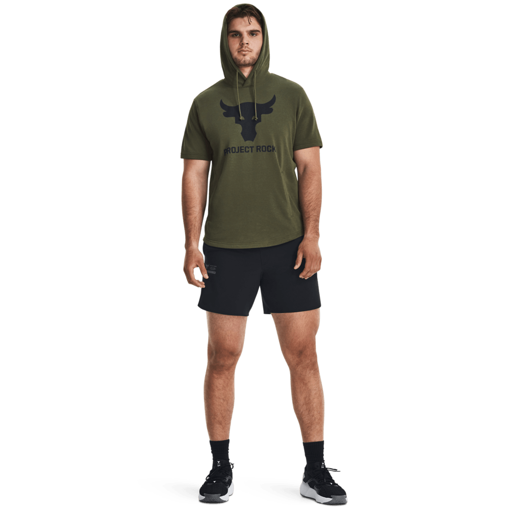 Camiseta UA Project Rock Terry Hoodie para Hombre 1377427-390 5VR