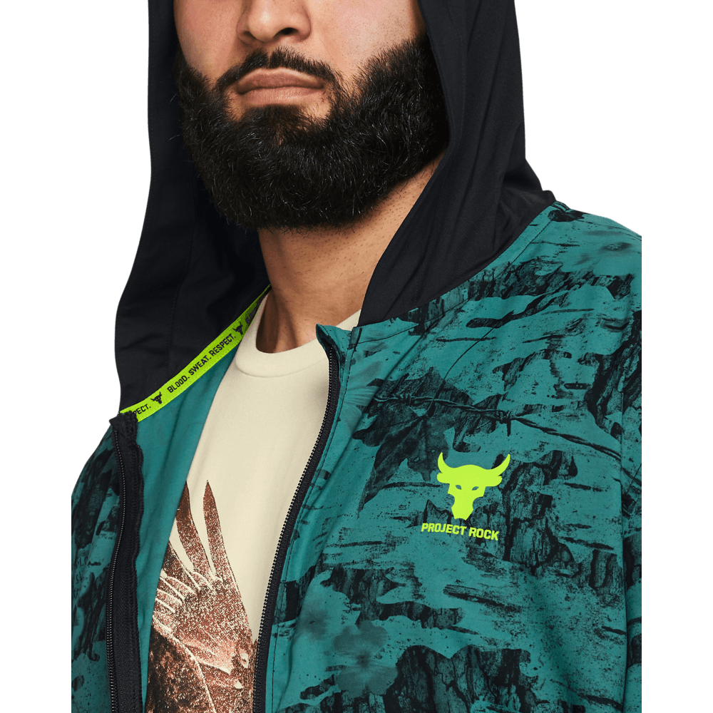 Chaqueta Project Rock Iso Tide Hybrid Jkt-Blu Para Hombre