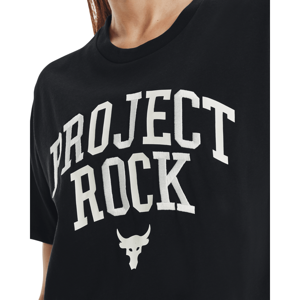 Camiseta UA Project Rock Heavyweight Campus para Mujer